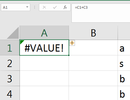 Error #VALUE! in Excel – Excel for Everyone